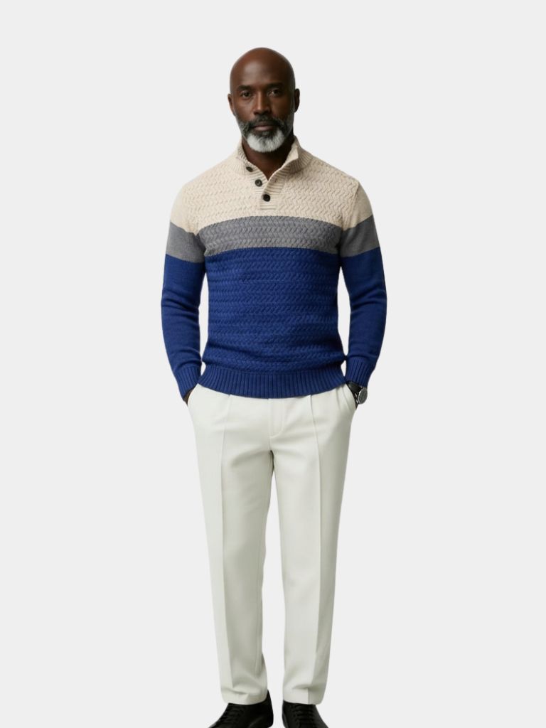 Essential High Collar Shell - Cross & Crown