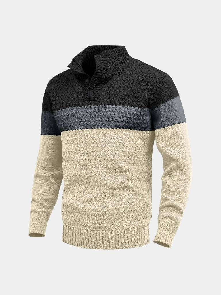 Essential High Collar Shell - Cross & Crown