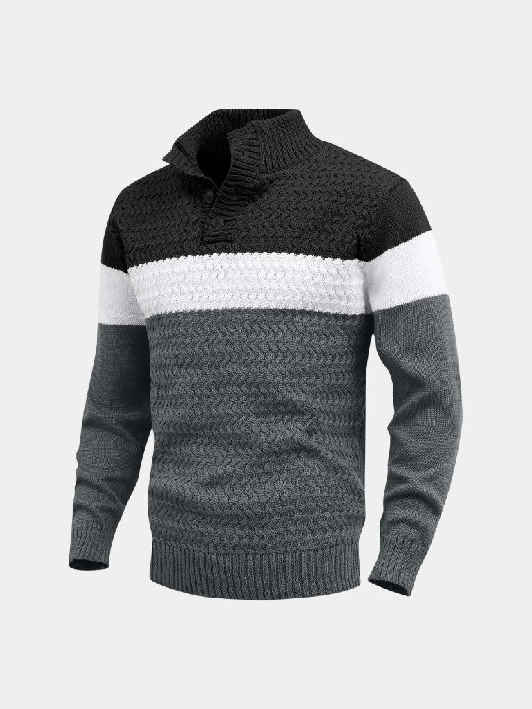 Essential High Collar Shell - Cross & Crown